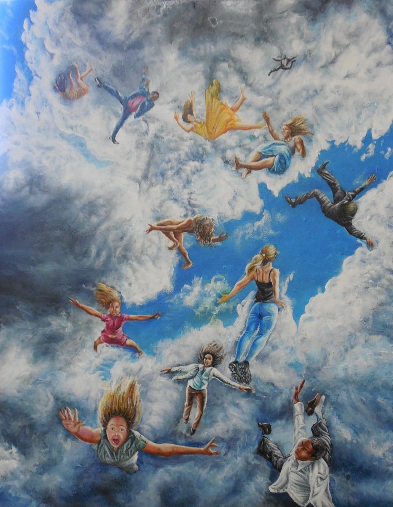 falling-painting | Art Battle